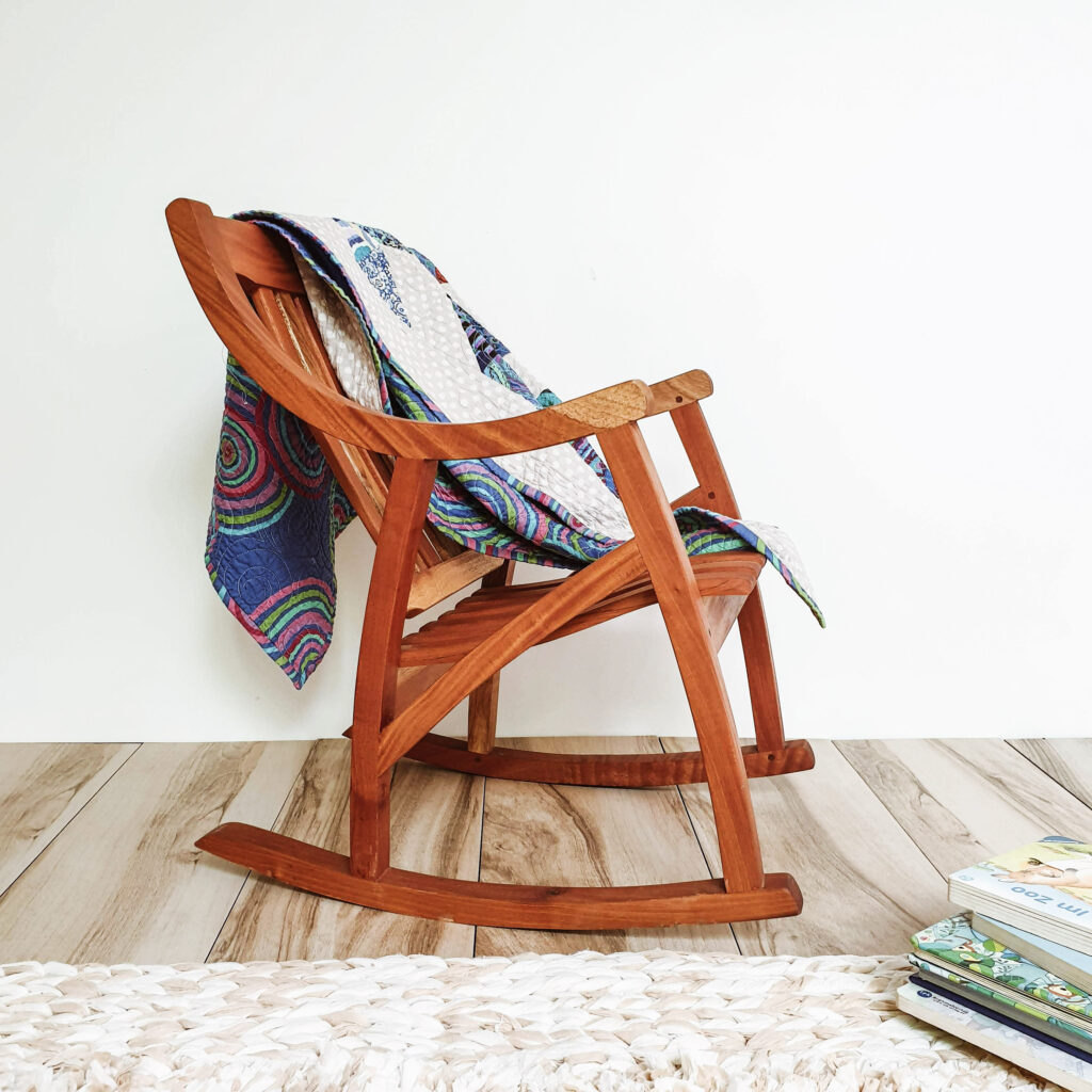 Kid's Wooden Rocking Chair - Heirloom Quality - Handmade in Nicaragua